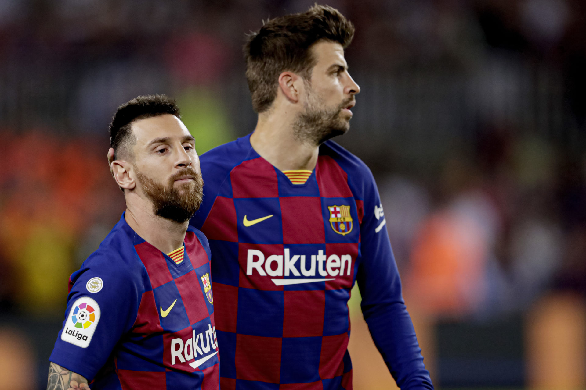 Gerard Pique gives honest verdict on Lionel Messi now playing for Inter ...